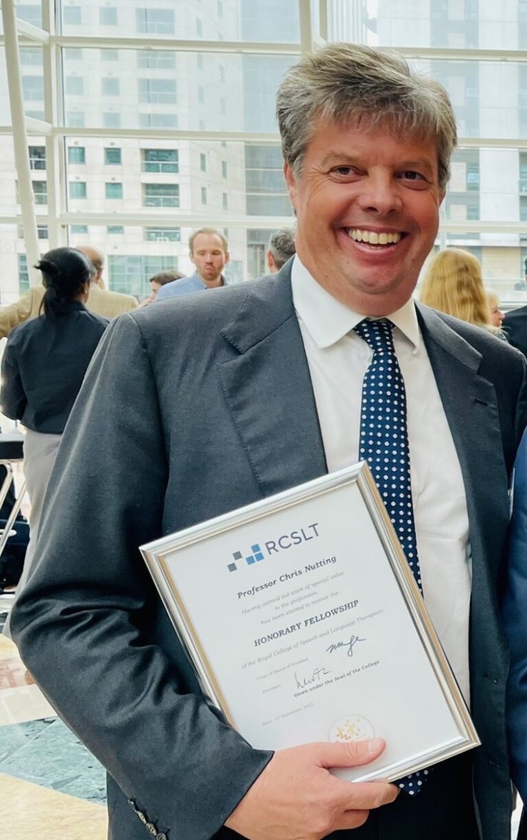 Honoured to be a jolly good Fellow! - Professor Chris Nutting Oncology